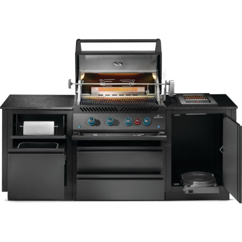 Napoleon serii 700 z zabudową OASIS PHANTON - Grill Majster